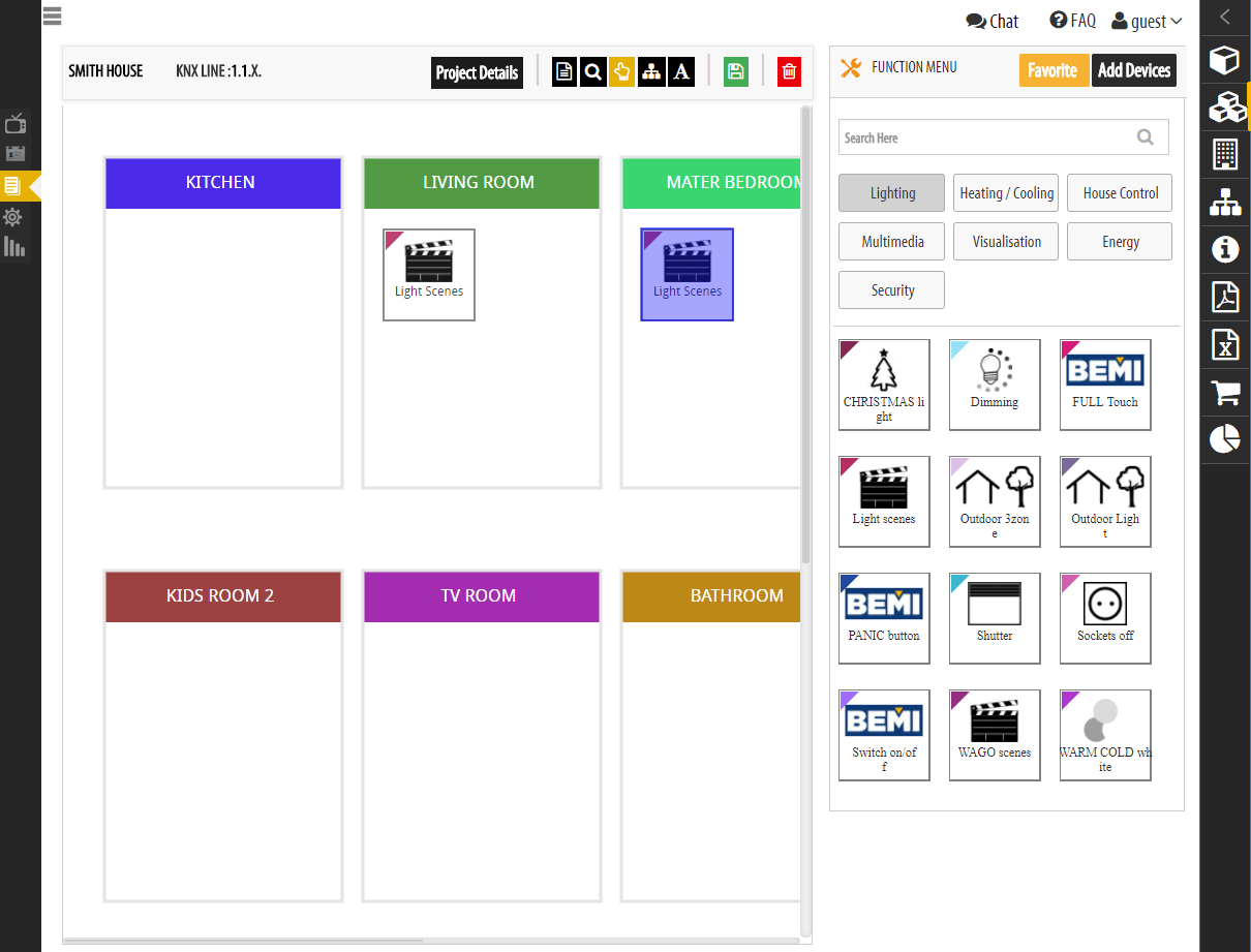 KNX TOOL BASIC PLAN - BEMI Automation | BEMI Smart-Home