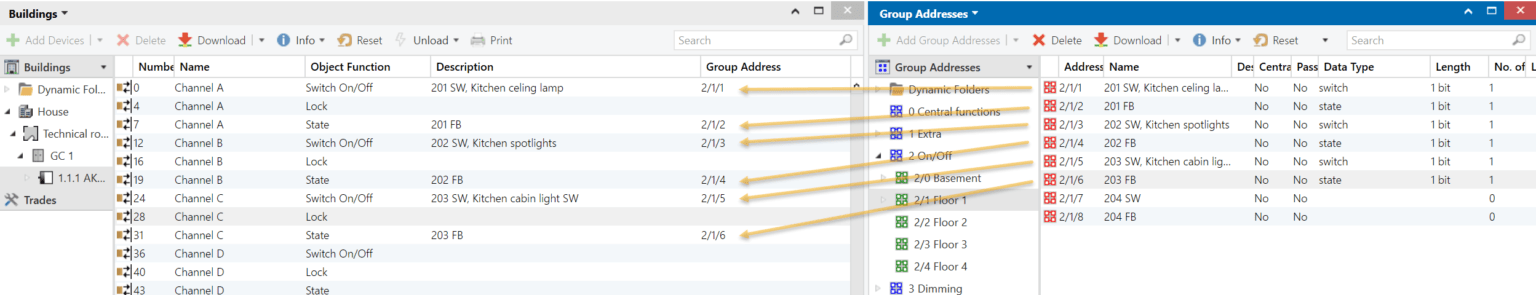 KNX Group Address Best Practices and Guidelines - BEMI Smart-Home